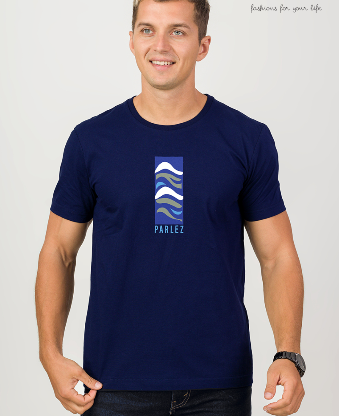 NAVY BLUE COLOUR PREMIUM T-SHIRT